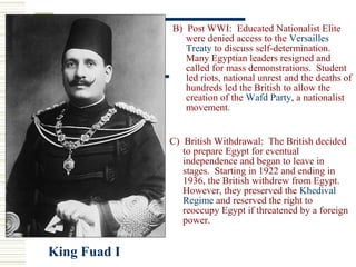Egyptian Nationalism | PPT