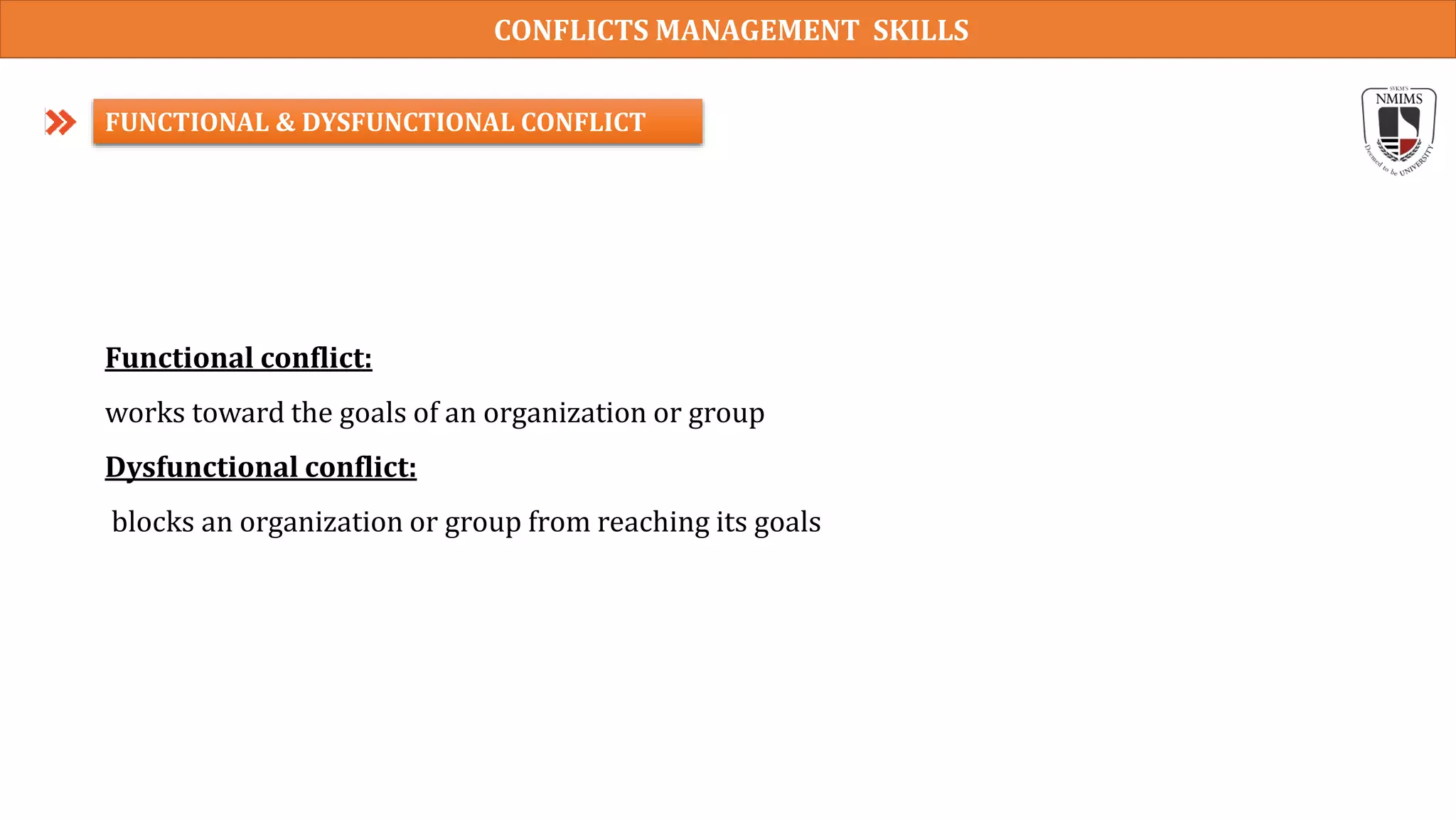 Conflicts Management Skills | PPTX