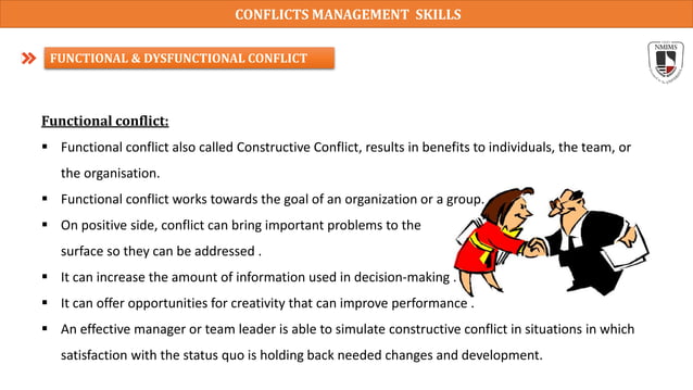 Conflicts Management Skills | PPT