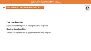 Conflicts Management Skills | PPTX