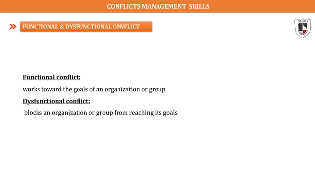 Conflicts Management Skills | PPT