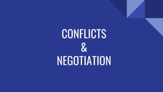 CONFLICTS & NEGOTIATION: meaning, types, strategie.pdf