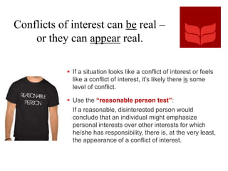 Conflicts of Interest 101 Fall 2014.ppt