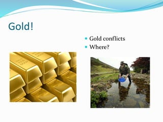 Conflicts over resources | PPTX