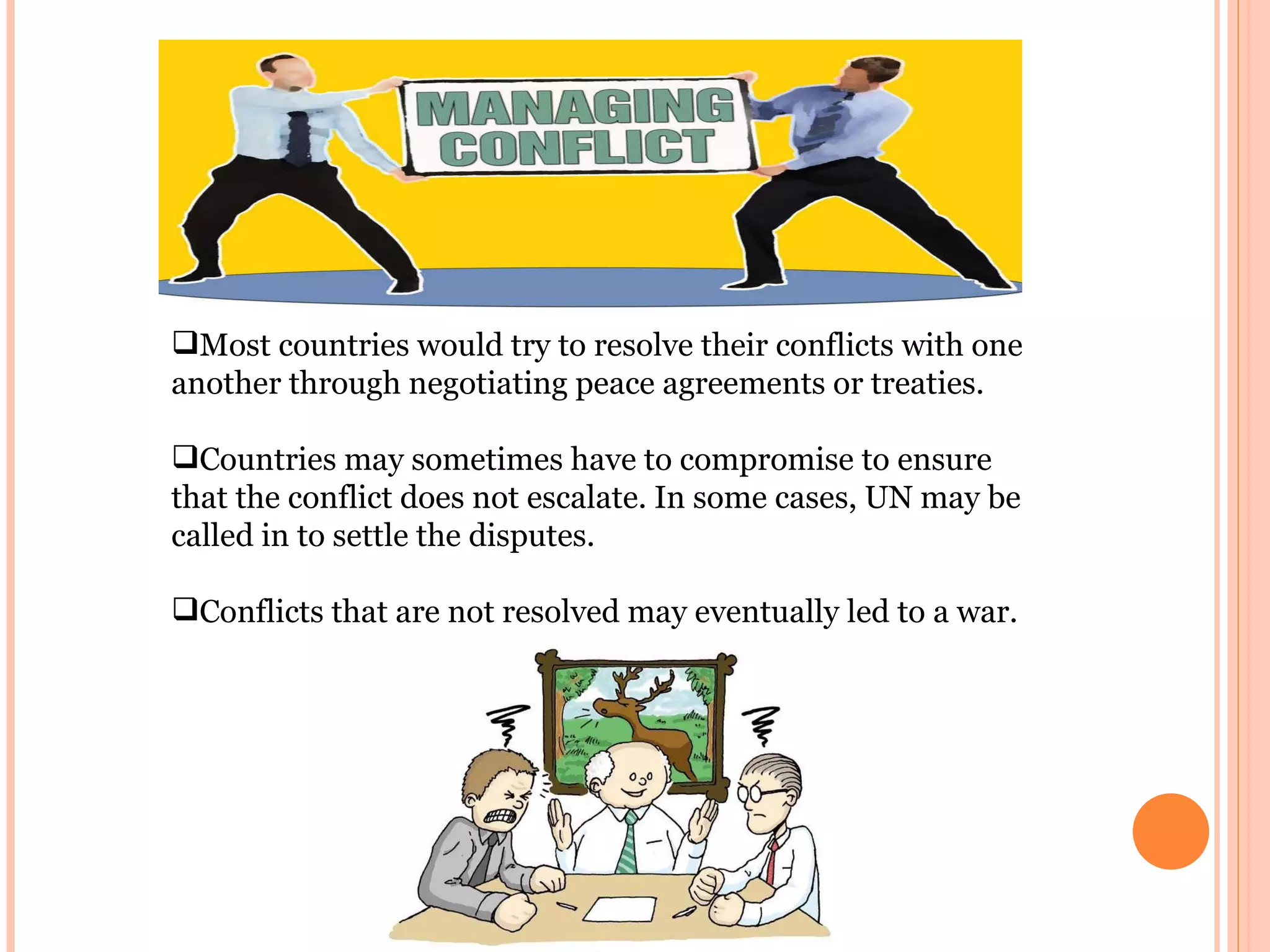 Conflicts Ppt | PPT