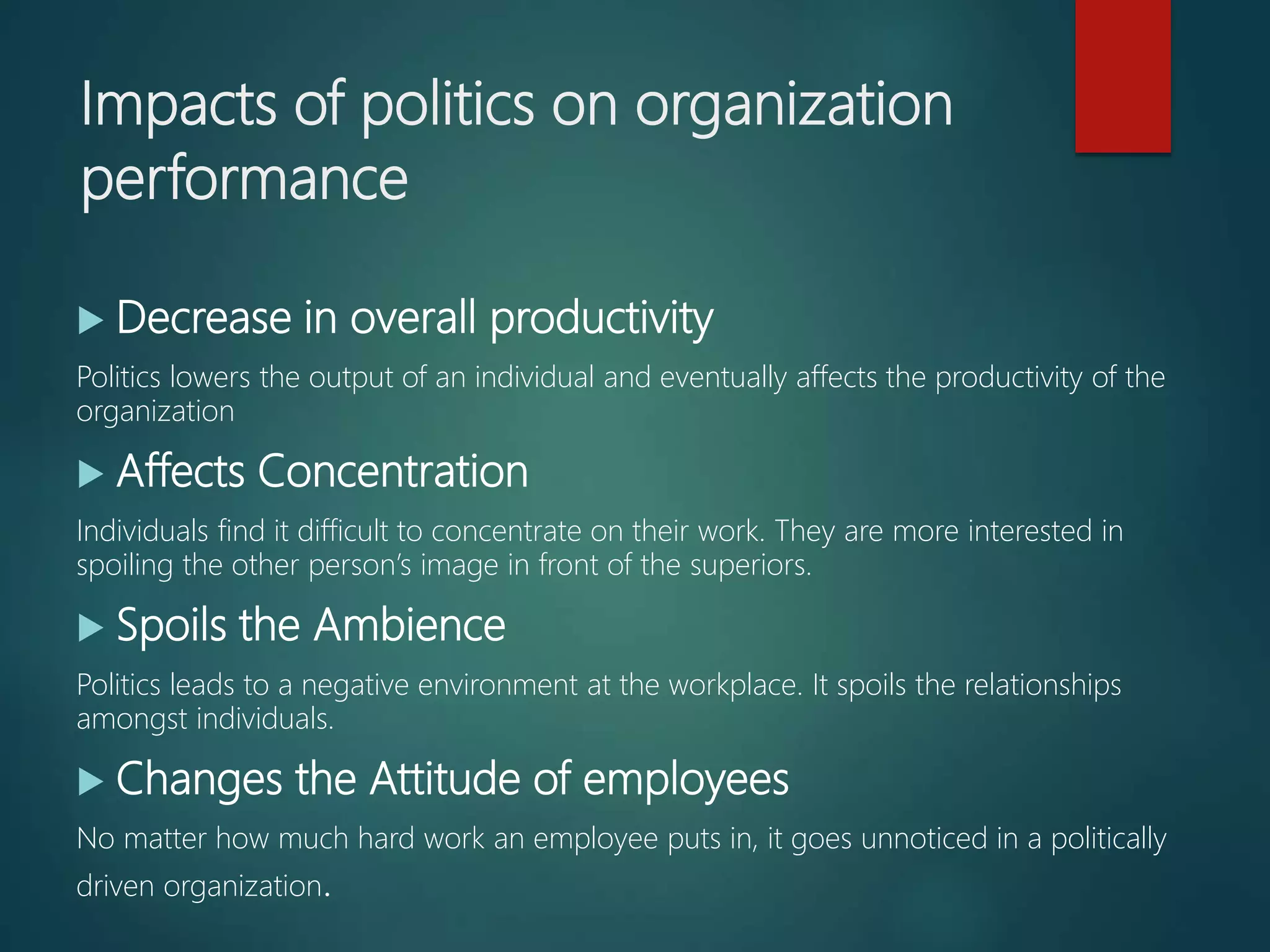 Conflicts in Organization | PPTX