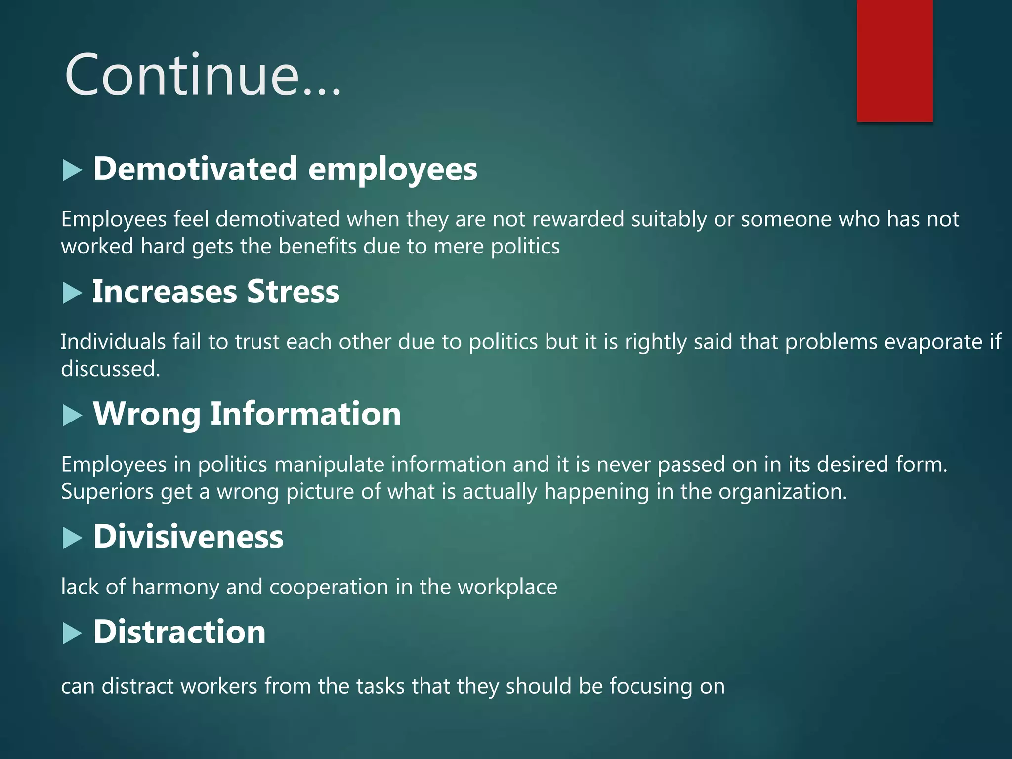 Conflicts in Organization | PPTX