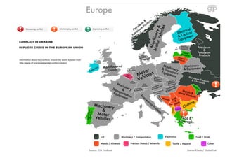 Conflicts & Resources World Map | PDF