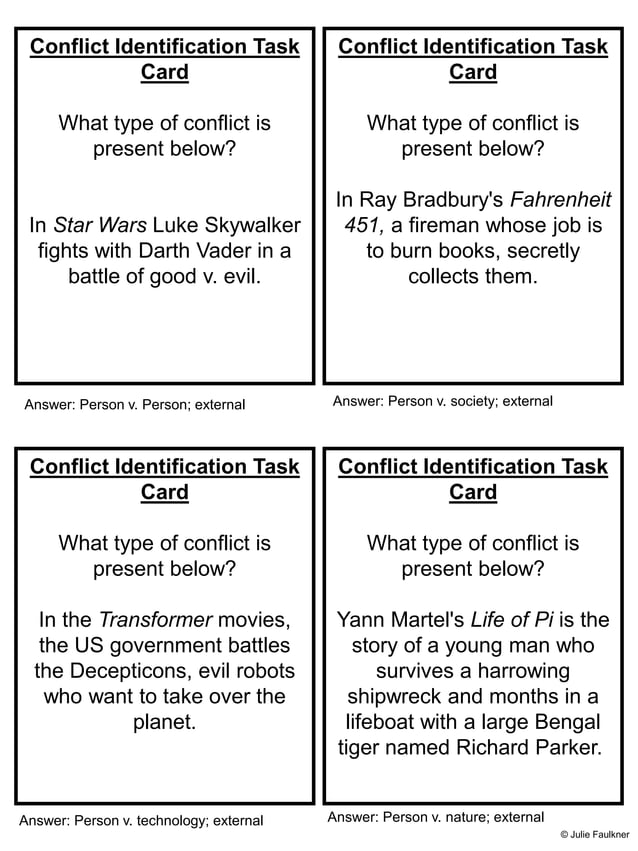 Conflict student handout | PDF