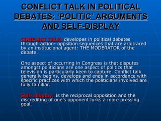 Conflict Talk | PPT