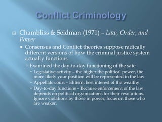 Conflict theories | PPTX