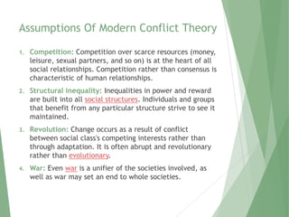 Conflict theory | PPTX
