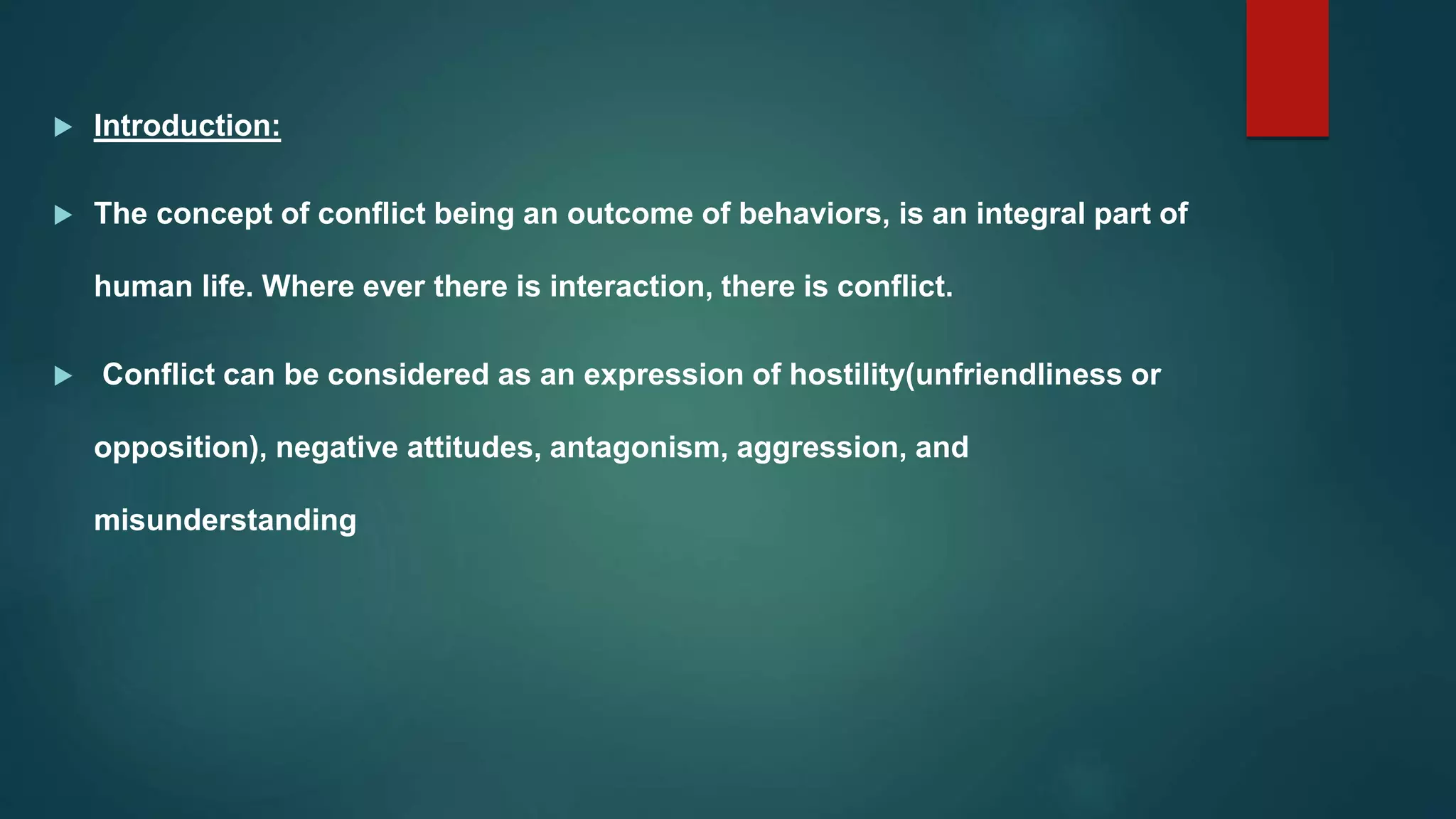 Conflict theory | PPTX