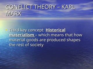 Conflict Theory - understanding inequality.ppt