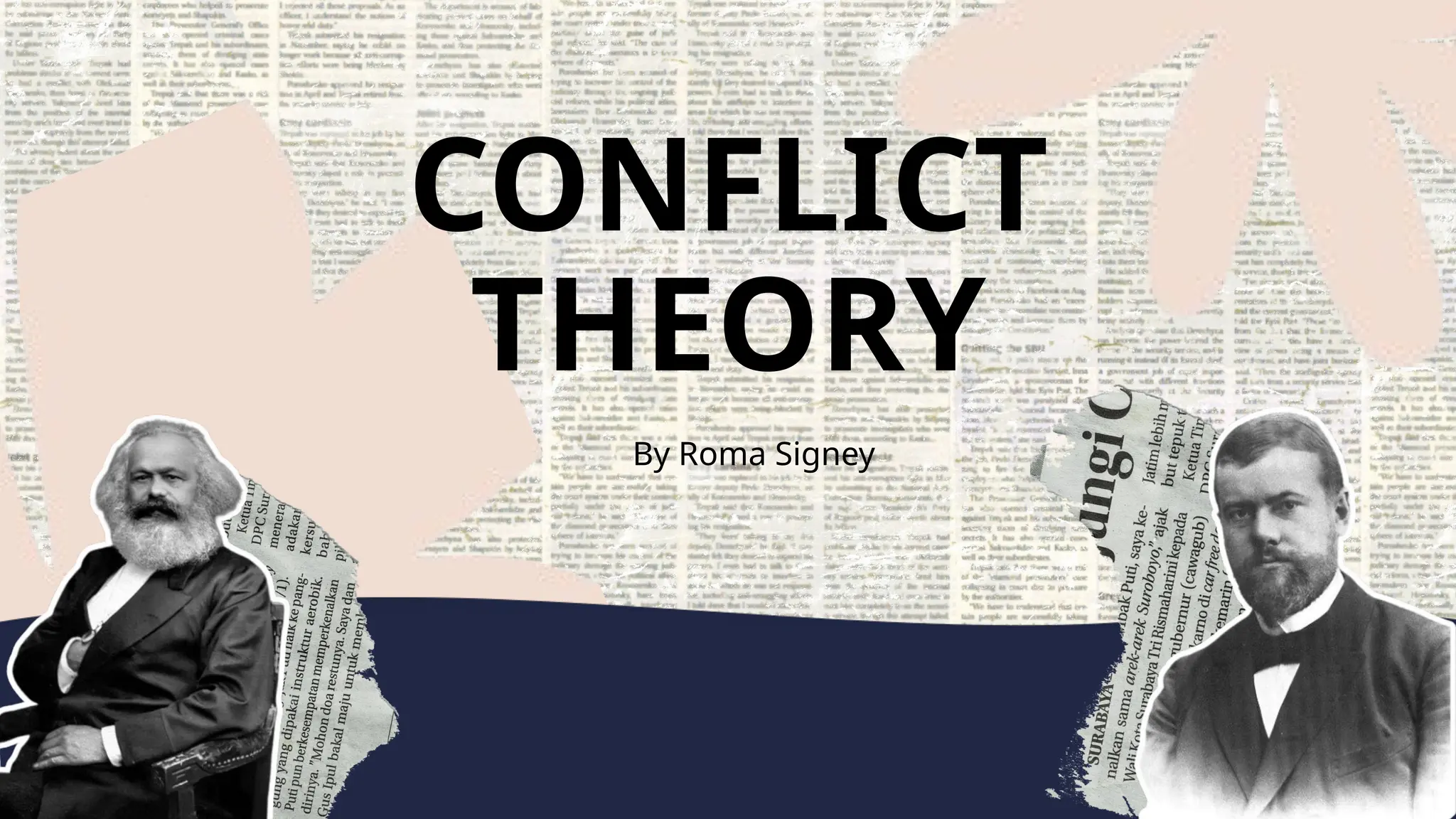 Conflict Theory Regards to Education by Roma Signey | PPTX