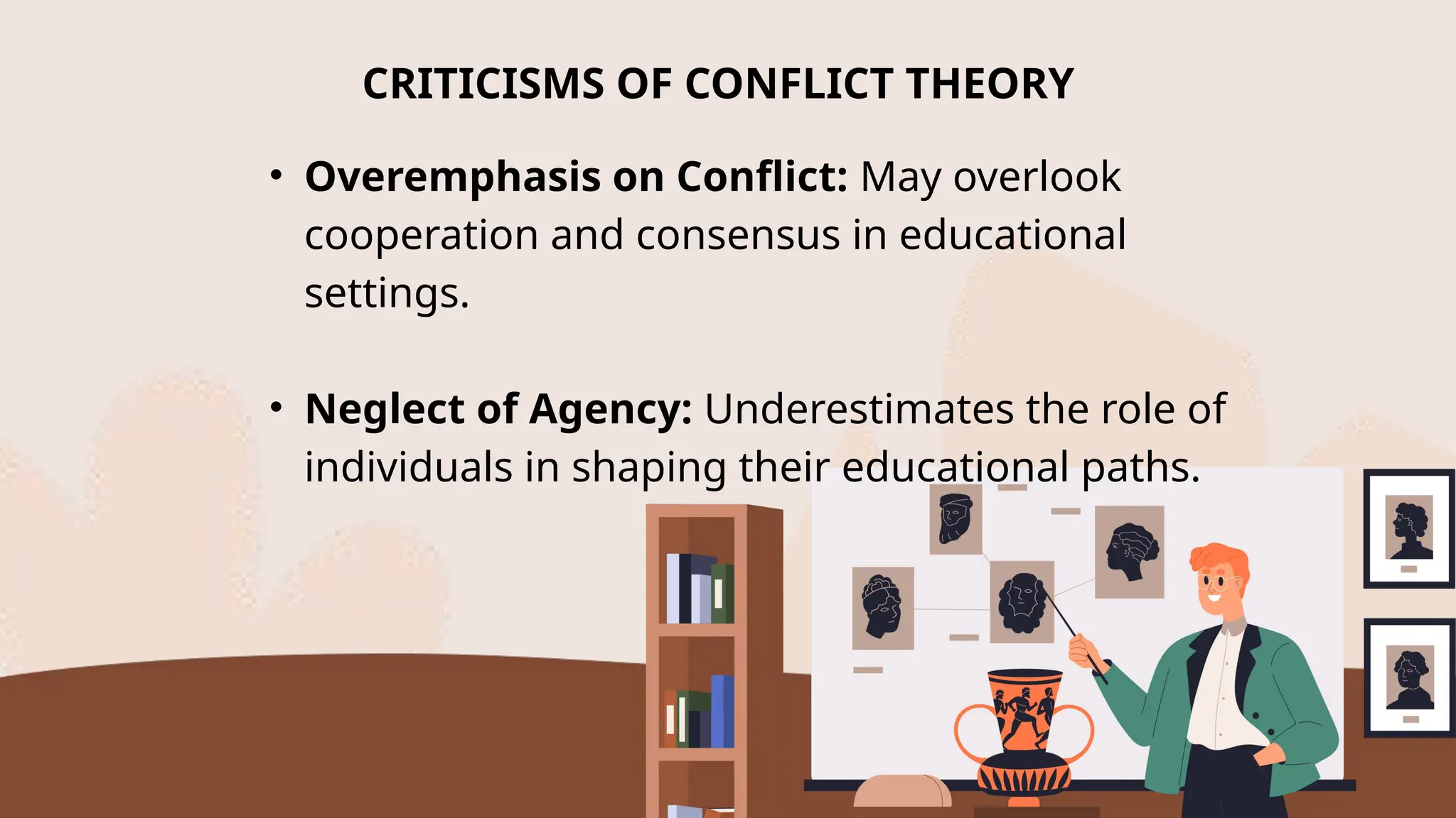Conflict Theory Regards to Education by Roma Signey | PPTX