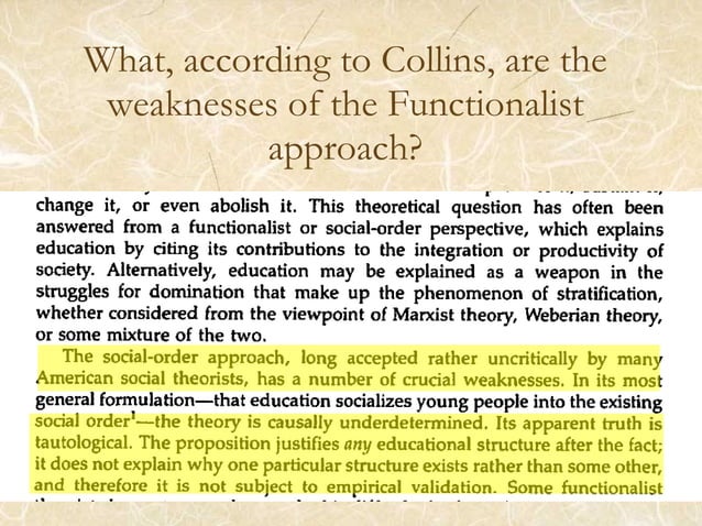Conflict Theory Collins | PPT