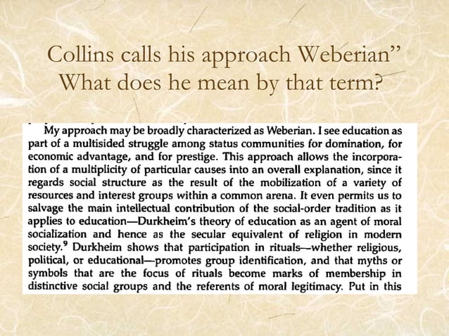 Conflict Theory Collins | PPT