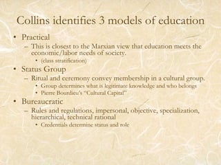 Conflict Theory Collins | PPT