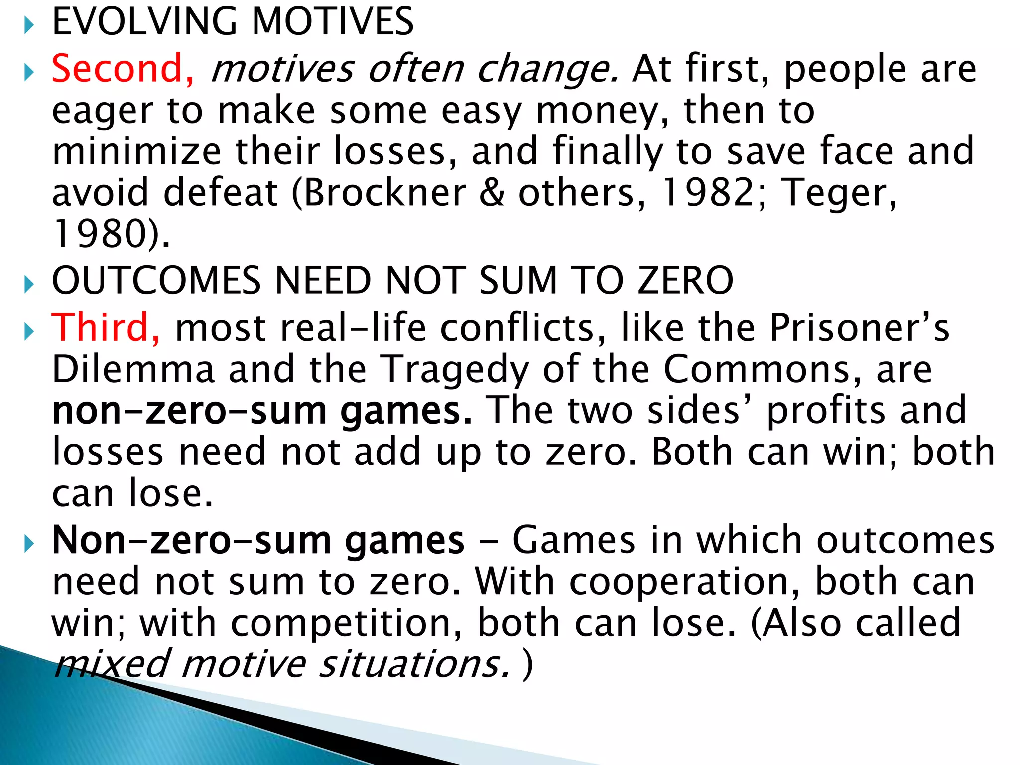 Conflict (types and causes),conflict resolution | PPTX