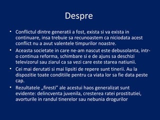 Conflictul intre generatii | PPT