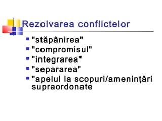Conflictul | PPT