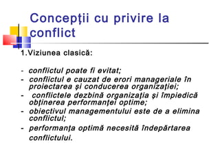 Conflictul | PPT