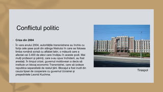 Conflictul de pe Nistru. | PPT