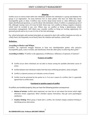 Conflict unit 3 hb | PDF | War and Conflicts