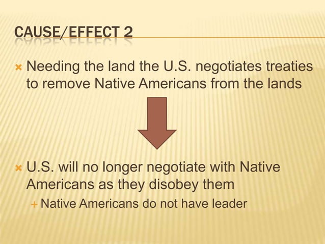 Conflict with native americans(8) | PPT