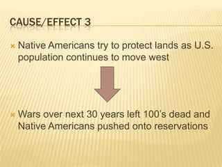 Conflict with native americans(8) | PPT