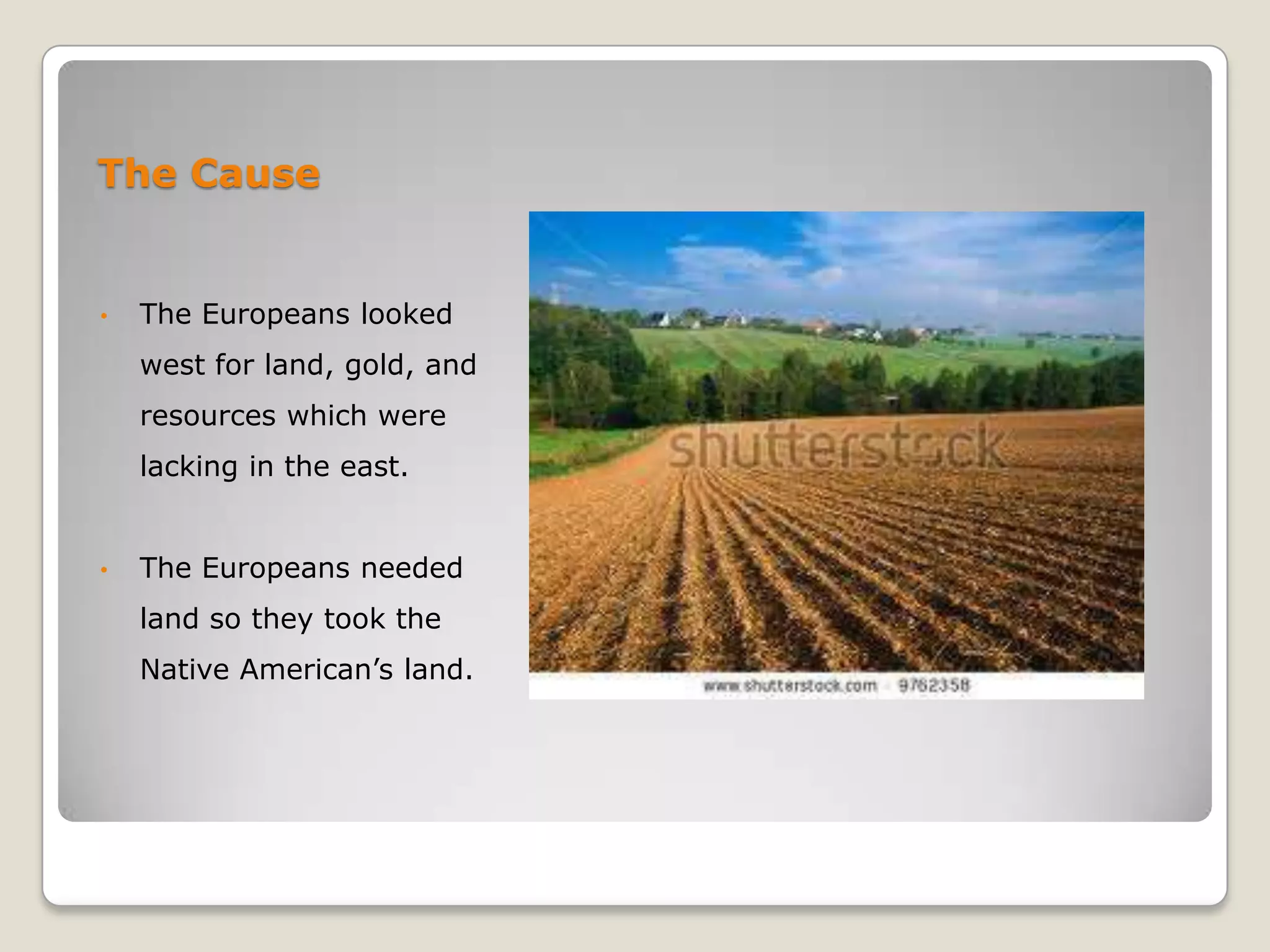 Conflict with native americans | PPTX