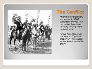 Conflict with native americans | PPTX