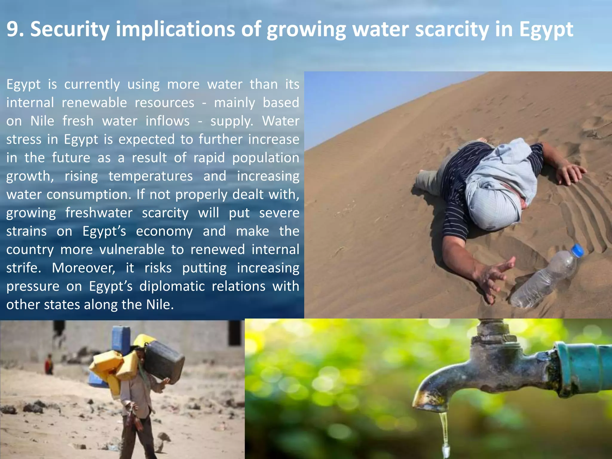 Uses and Exploitation of Water Conflicts Over Water- National and ...