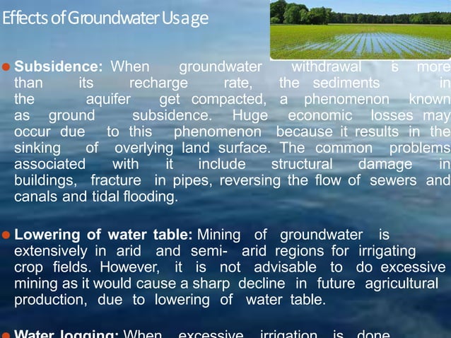 Uses and Exploitation of Water Conflicts Over Water- National and ...