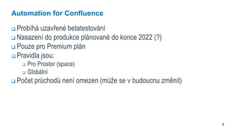 Confluence Cloud automation (beta) | PPT