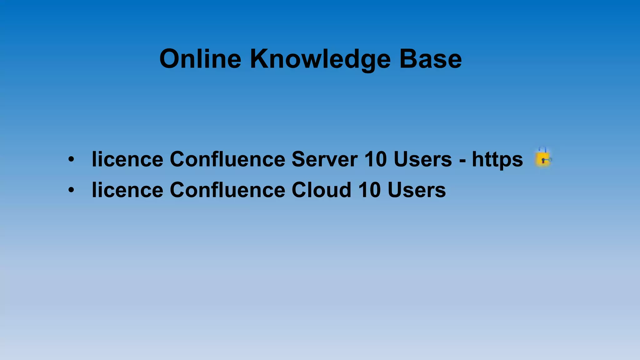 Intranet pomocí Confluence vs. online Knowledge Base | PPT