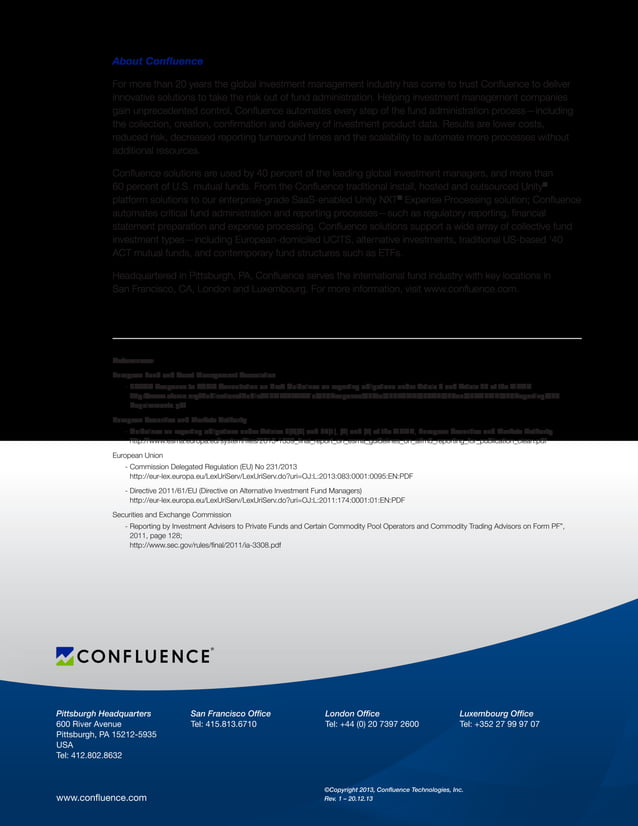 Confluence whitepaper-aifmd-transparency-reporting | PDF