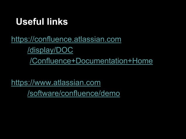Confluence 101 | PPTX | Internet | Computing