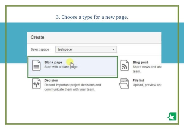 How to use confluence page - ioplink