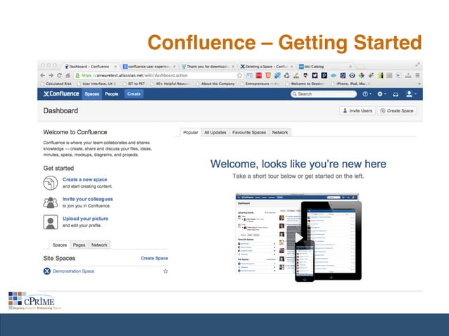 Optimizing the Confluence User Experience | PPT