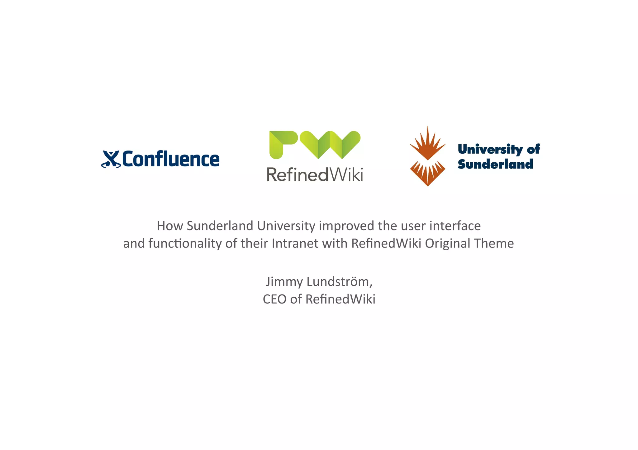 Confluence intranet with refined wiki original theme JCN13 | PDF