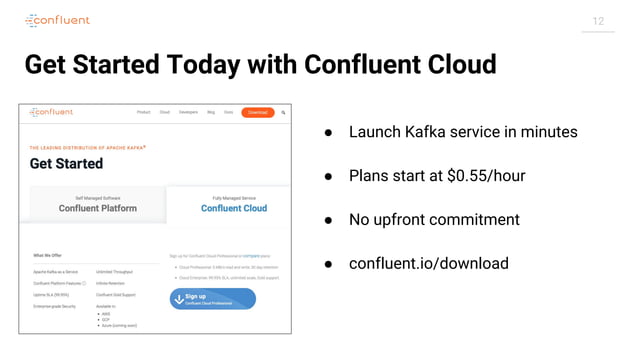 Confluent Cloud for Apache Kafka® | Google Cloud Next ’19 | PPT