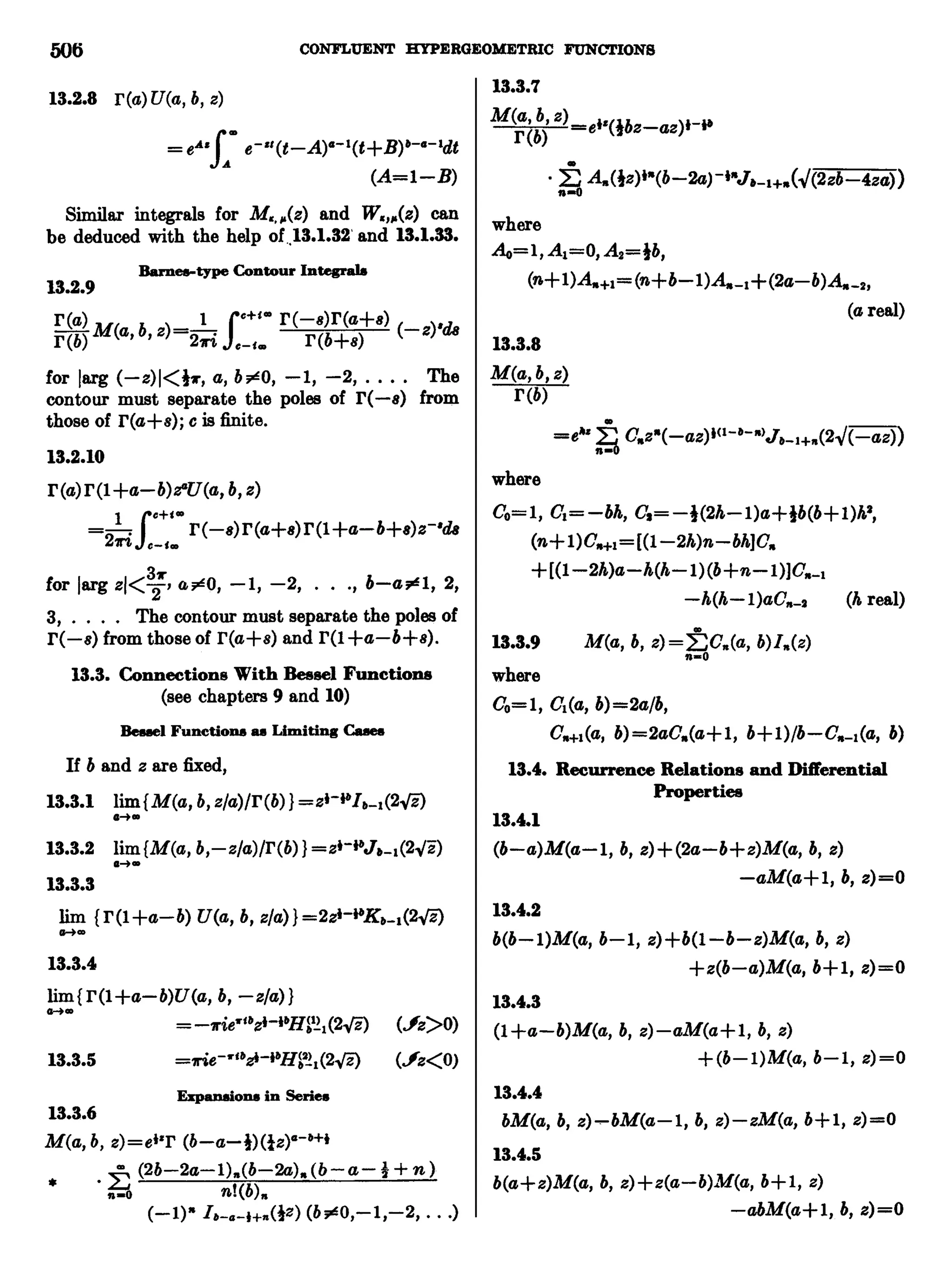 Confluent hypergeometricfunctions | PDF