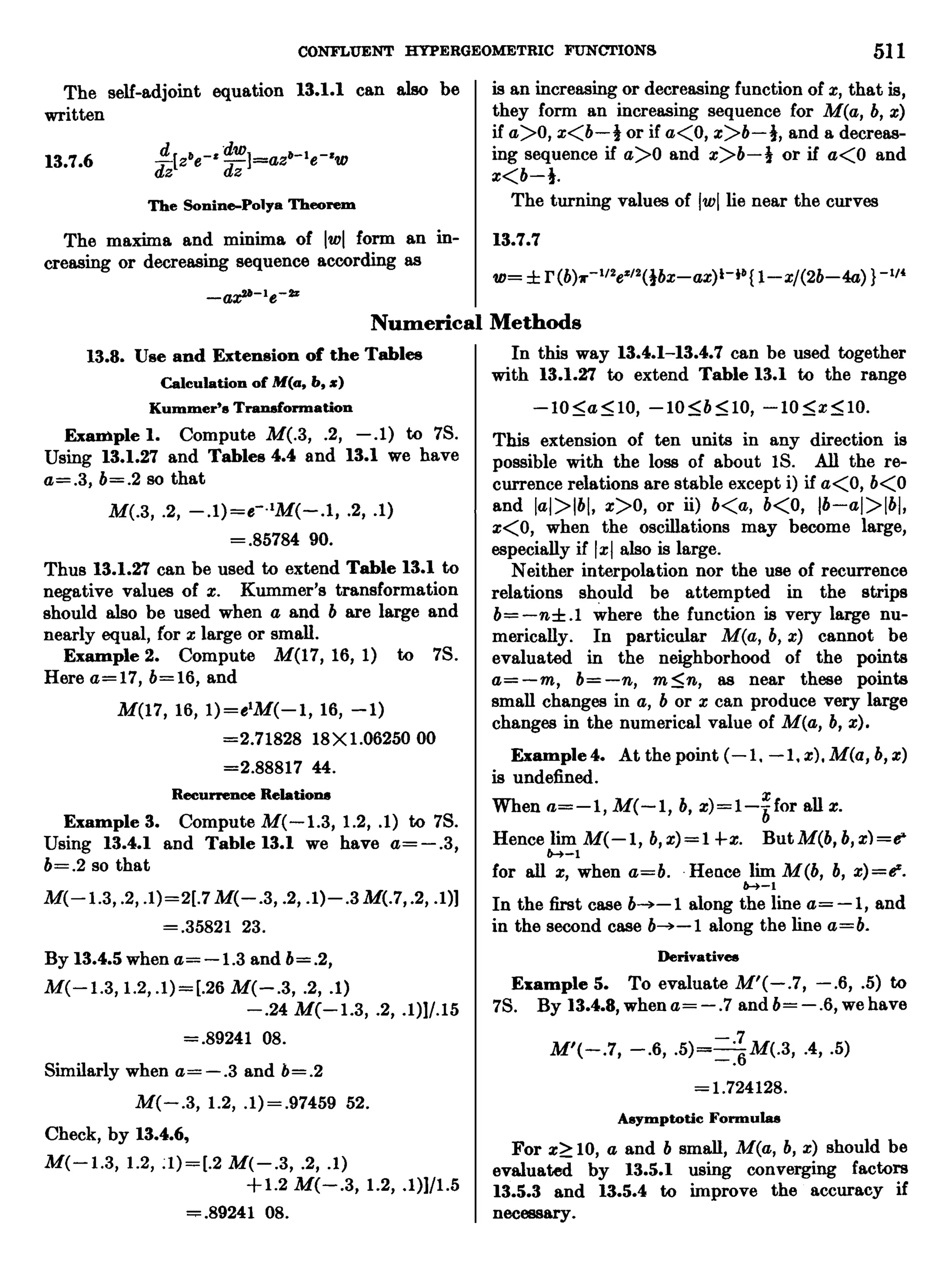 Confluent hypergeometricfunctions | PDF