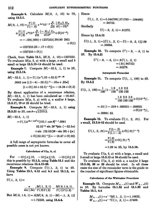 Confluent hypergeometricfunctions | PDF | Physics | Science