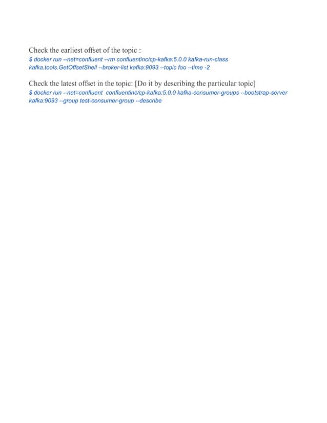 Confluent Kafka On Docker Pdf