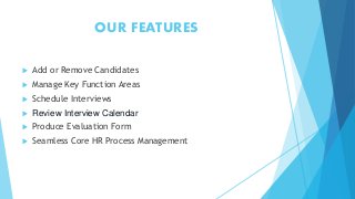 Recruitment Management System | PPTX