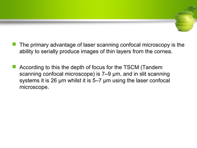 Confocal microscopy of the eye | PPT | Eye and Vision Conditions ...