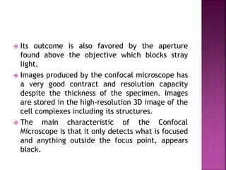 Confocal microscope | PPTX